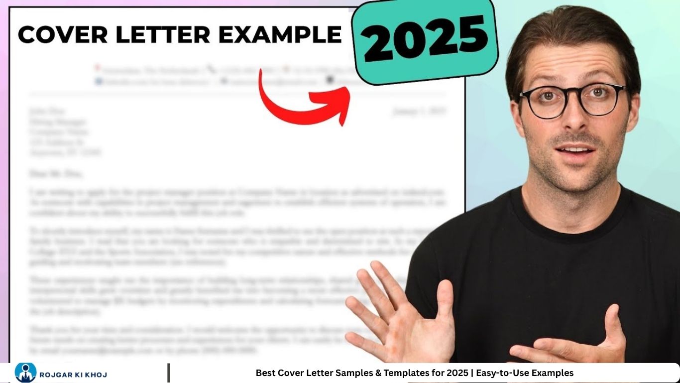 Best Cover Letter Samples & Templates for 2025 | Easy-to-Use Examples