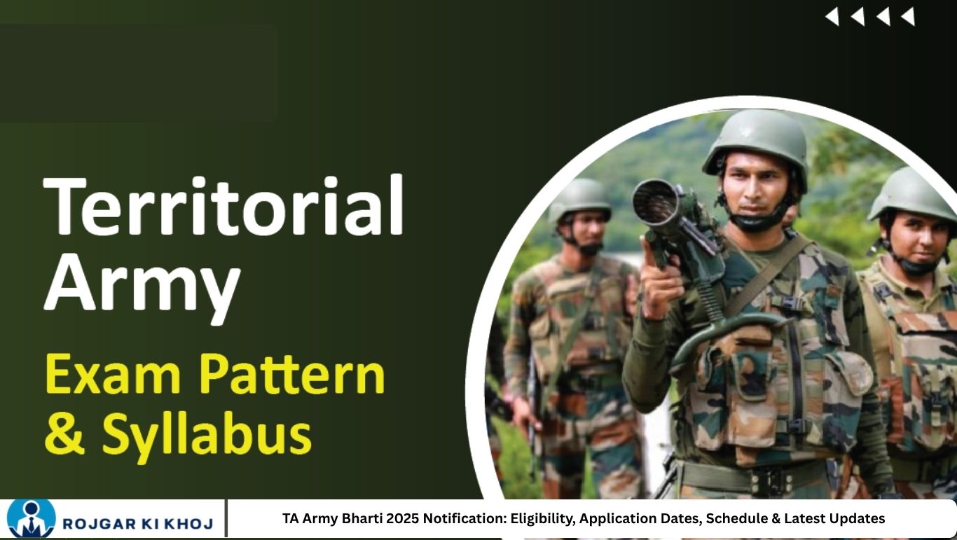 TA Army Bharti 2025 Notification: Eligibility, Application Dates ...