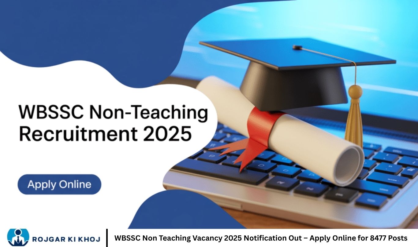 WBSSC Non Teaching Vacancy 2025 Notification Out – Apply Online for ...
