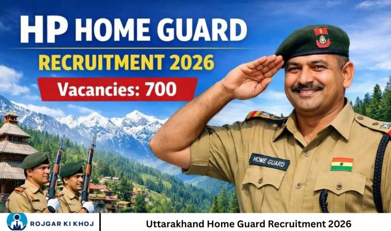 Uttarakhand Home Guard Recruitment 2026